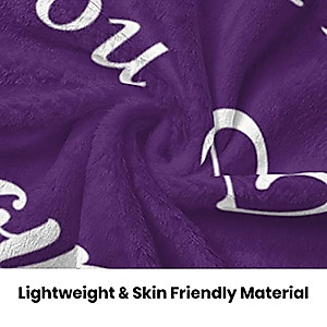 50th Birthday Gifts Blanket for Women, 50 Birthday Gifts for Mom or Wife, 1973 Birthday Gift Ideas for Women, 50 Year Old Gifts for women Turning 50, Cozy & Soft Flannel Throw Blanket 60 x 50 inch