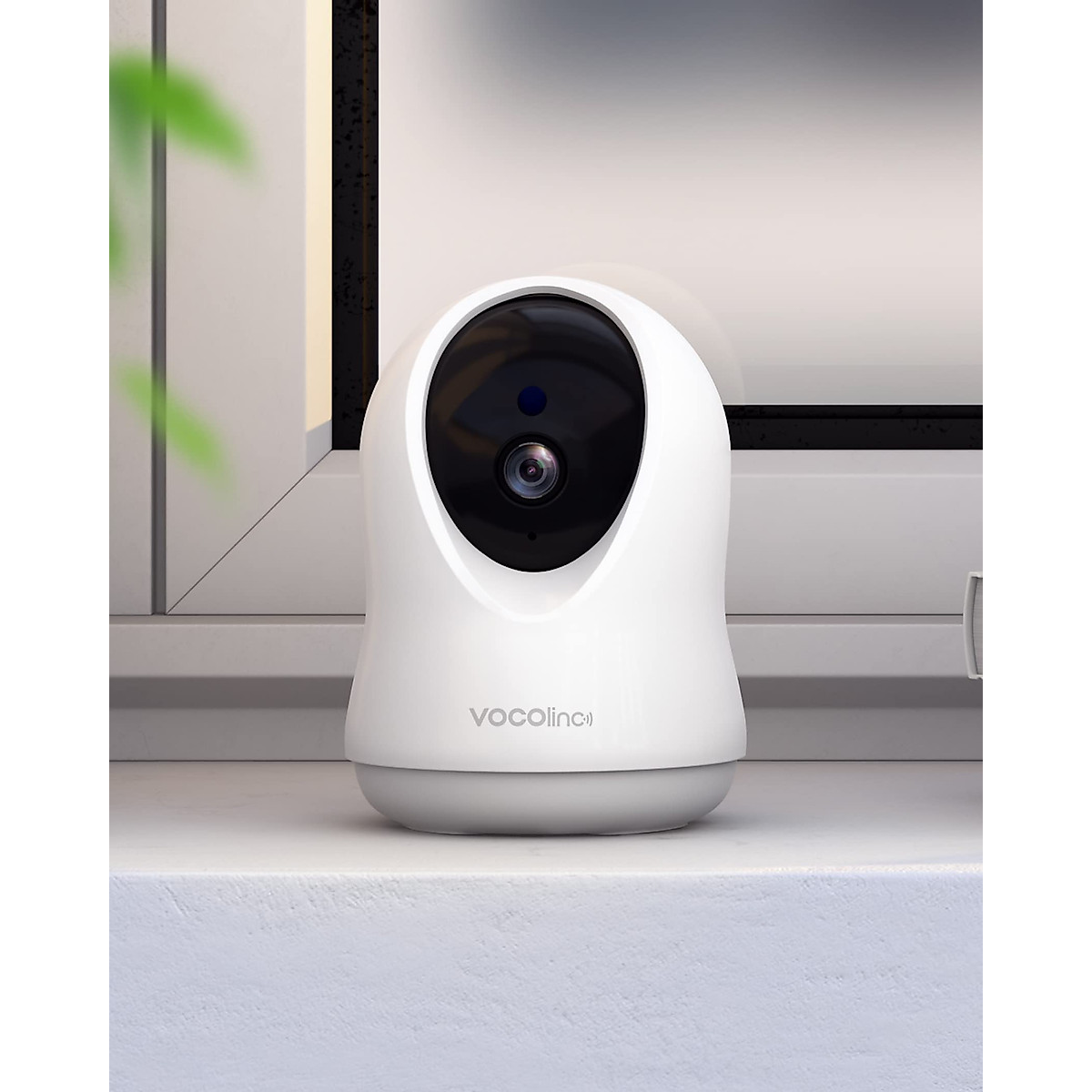 VOCOlinc Indoor Security Camera, 1080P Camera, Camera for Home Security/Baby Monitor/Pets, Pan/Tilt IP Camera with Night Vision, 2-Way Audio, Works with Apple Home HomeKit ONLY