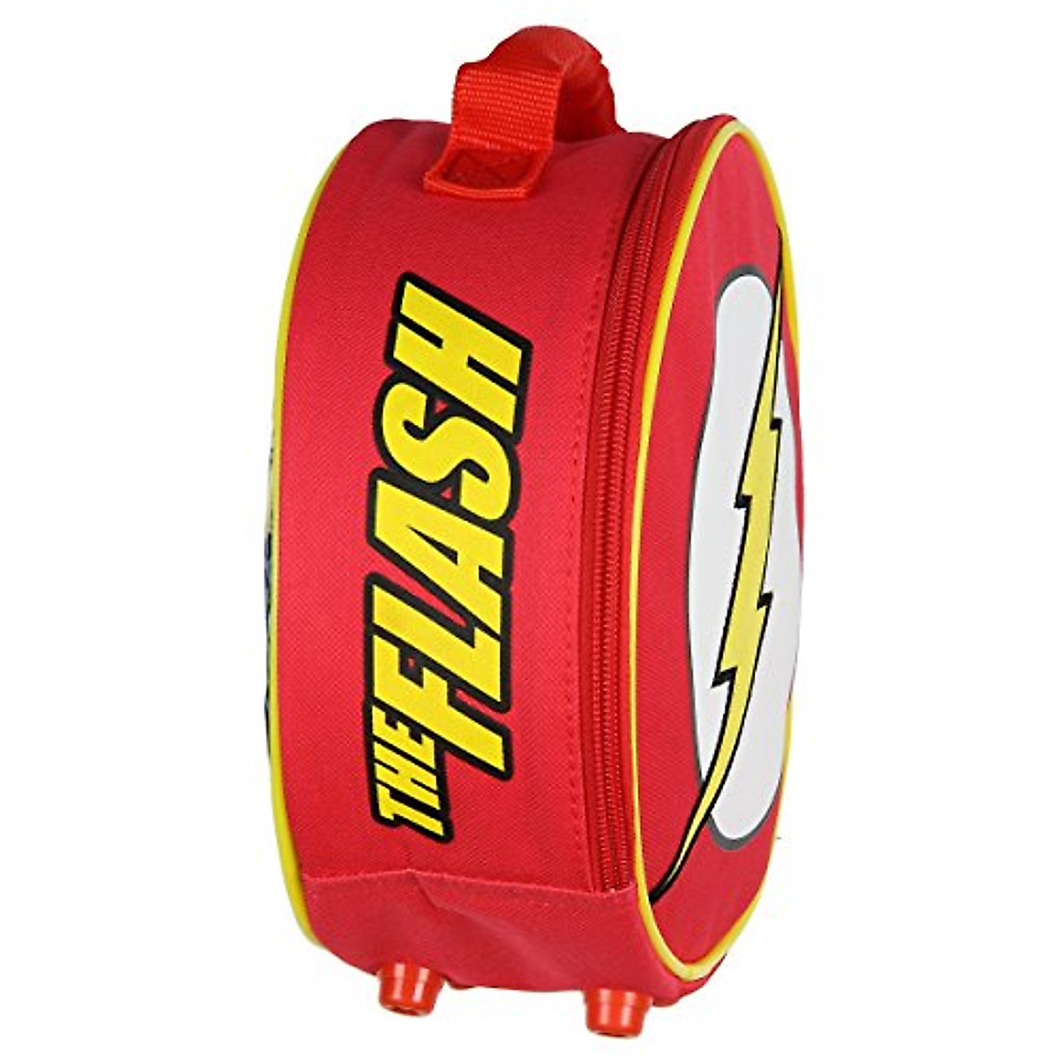 DC Comics Flash Lunch Box Soft Kit Insulated Cooler Circle Bag