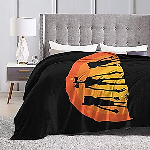 Air Conditioning Blanket Fluffy Plush Micro Soft Flannel Throw Blanket Fit Couch Chair Bed Sofa 50"X40"