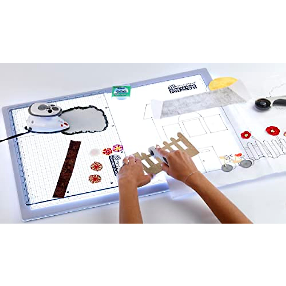 Cutterpillar Tempered Glass Crafting Board