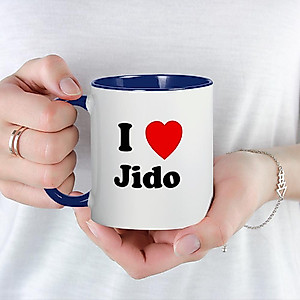 CafePress I Heart Jido Mug Ceramic Coffee Mug, Tea Cup 11 oz