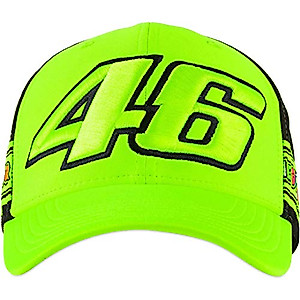 Valentino Rossi Man Standard Cap, Fluo Yellow, One Size