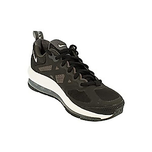 Nike Womens Air Max Genome Running Trainers CZ1645 Sneakers Shoes (UK 4 US 6.5 EU 37.5, Black Metallic Anthracite White 002)