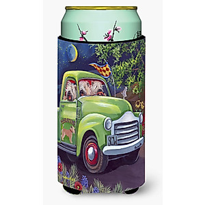 Caroline's Treasures PPP3195TBC Wheaten Terrier Zoom Tall Boy Hugger Can Cooler Sleeve Hugger Machine Washable Drink Sleeve Hugger Collapsible Insulator Beverage Insulated Holder