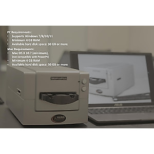 Pacific Image PrimeFilm 120 Pro Plus Film Scanner. Medium Format 120 Film, 135 Film & Slide Scanner. Faster Scan Speed. 6,400 dpi/48-bi True Color. 4.2 Dynamic Range. Mac/Pc
