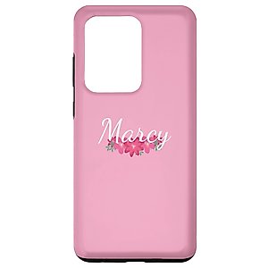 Galaxy S20 Ultra Marcy - Custom Floral Phone Cover Pink Personalized Case