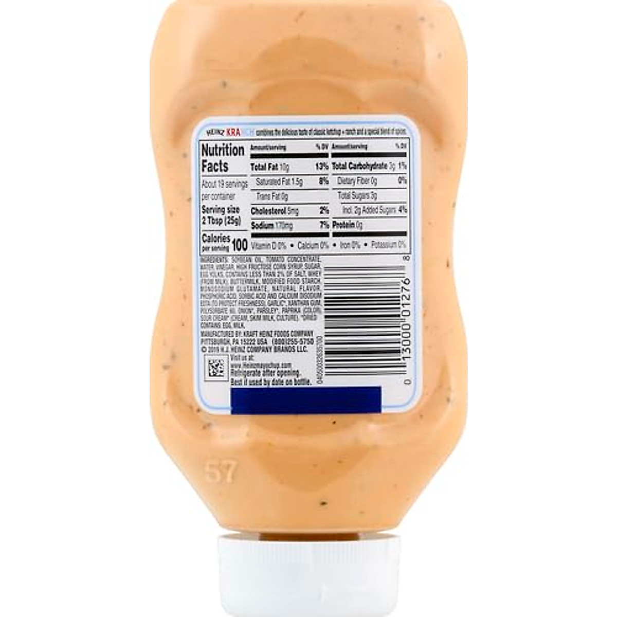 Heinz Kranch Ketchup & Ranch Sauce Mix (19 oz Bottle)