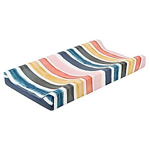 Petyoung Changing Pad Cover, Soft Breathable Changing Table Sheet Removable Cloth Cover for Baby Boys Girls