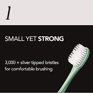 [Kent] Royal Smile Gentle Action Ultra Soft Eco Friendly BPA Free Toothbrush for Sensitive Teeth, Gums for Adults & Teens - 8PCS
