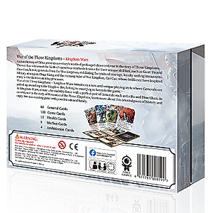 War of The Three Kingdoms: Kingdoms Wars - New Graphics Historical Strategy War Board Game Sanguosha WTK Guozhan