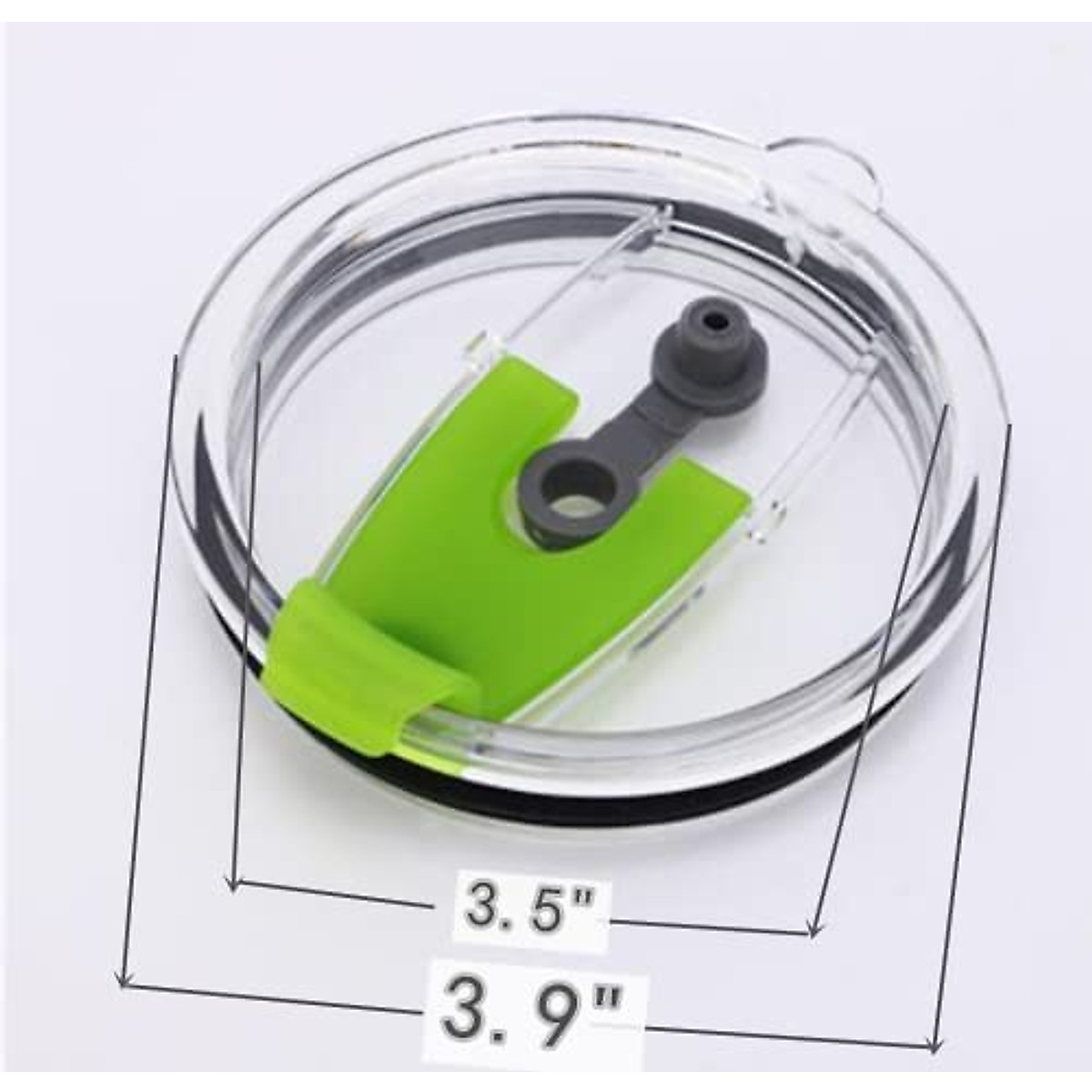 LAPXSNZD 30oz Tumbler Lids Cover Replacement 4 Pack Spill-proof Splash Resistant Travel Mug Lid Fits for 30oz YETI Rambler