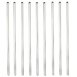 Glass Measuring Low Form Beaker Set 50ml 100ml 250ml 9pcs Glass Stir Sticks Glass Stirring Rod 12" Long 1/4'' Diameter