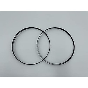 AYAO (2 Blades Pack) 72-1/2 Inch X 1/4 Inch X 6TPI Bandsaw Blades or Delta 28-195, Sears Craftsman, Skil and Dremel 10" Band Saw