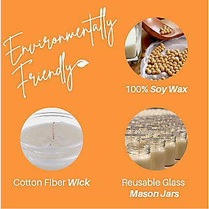 Nika's Home Oh Look... My Last Nerve It's On Fire, Vanilla Bean Soy Candle 12oz Mason Jar Non-Toxic White Hand Poured Handmade, Candles Gifts for Women, Long Burn 50-60 Hrs Highly Scented