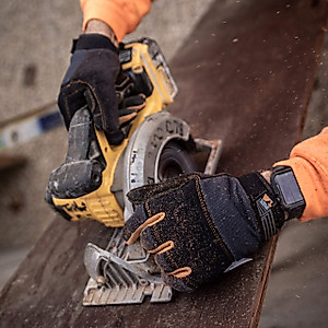 Wells Lamont FX3 Men's Extreme Dexterity Extra Wear Winter Work Gloves, Extra Large 7796,Gray