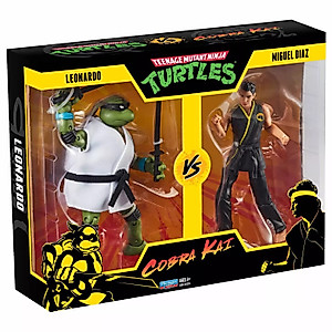 Teenage Mutant Ninja Turtles vs. Cobra Kai Leo vs. Miguel Diaz 2 Pack