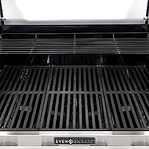 Even Embers GAS1466AS Four Burner Grill, Black