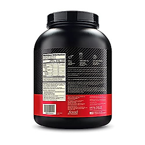 Optimum Nutrition Gold Standard 100% Whey Protein Powder, Mocha Cappuccino, 5 Pound (Packaging May Vary)