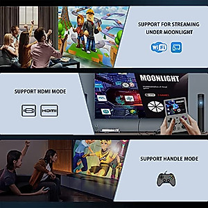 RG353V Handheld Game Console with Dual OS Android 11 and Linux, Retro Handheld Game Console Built-ind 64G TF Card 4556 Games, Support 5G WiFi 4.2 Bluetooth, Streaming and HDMI 3.5 Inch (RG353V Grey)