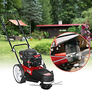 Anleolife Round Heavy Duty .095-Inch-by-190-ft Steel String Trimmer Line in Donut, Thicker Weed Eater