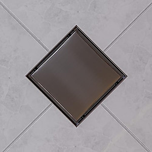 Alfi ABSD55B-PSS Shower Drain, Polished Stainless Steel