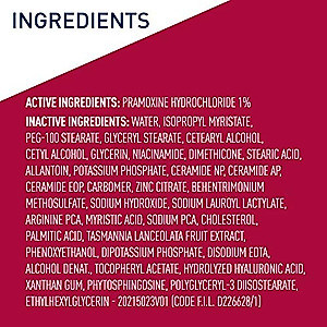 CeraVe Moisturizing Lotion for Itch Relief | Anti Itch Lotion with Pramoxine Hydrochloride | Relieves Itch with Minor Skin Irritations, Sunburn Relief, Bug Bites | 8 Ounce