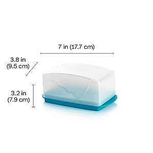 Tupperware Impressions Butter Dish - Dishwasher Safe & BPA Free