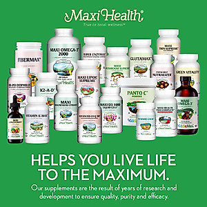 Maxi Health Teen Supreme HIS Vitamins for Teen Boys (120) - Teen Multivitamin for Young Men Ages 12 17 - Daily Teen Vitamins for Height Growth, Nutrition, Energy, Antioxidants & Teen Boy Needs