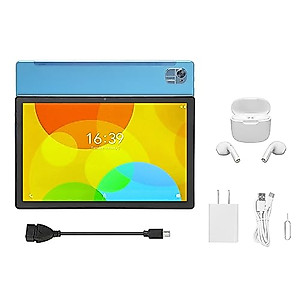 Honio HD Tablet, 12MP 24MP Camera Octacore CPU Dual Card Slot 10.1 Inch 8800mAh Battery 4G LTE 5G WiFi (US Plug)