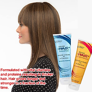 "Verseo Hair Strengthening Shampoo and Conditioner for Men and Women - Natural Scent - 8.5 oz Each - Unisex - For Hair Growth & Nourishing"