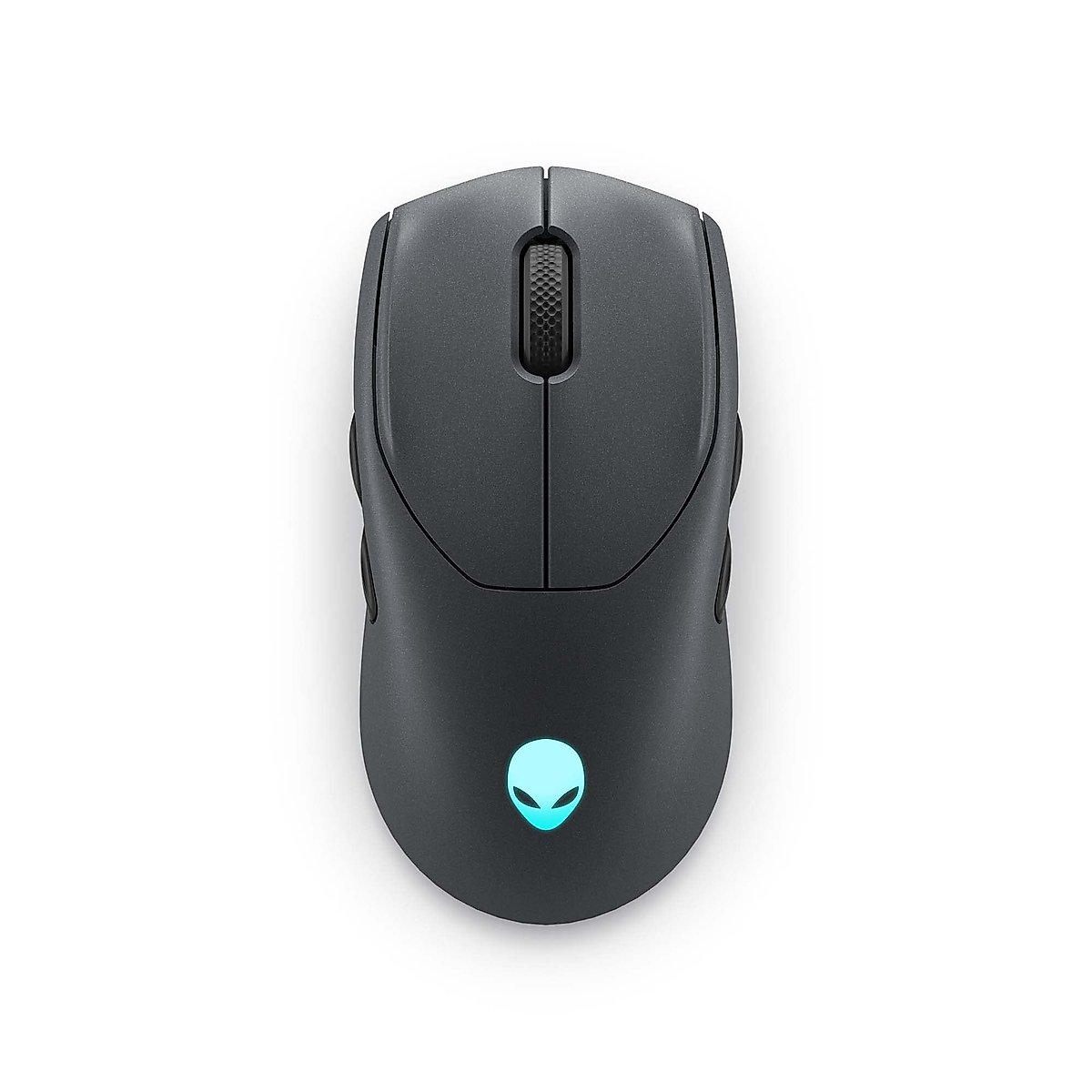 Alienware AW720M Tri-Mode Wireless Gaming Mouse - 2.4GHz Wireless, Bluetooth 5.1, 26,000 DPI, 8-Fully Programmable Buttons, Magnetic Snap Charging Adapter USB-A to USB-C Cable - Dark Side of The Moon