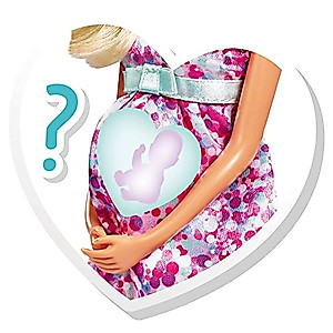 Simba 105733588 - Steffi Love Baby Surprise, Pregnant Doll with Baby Surprise, Boy, Girl, Twins, 3 Assorted Designs, Only One Item Supplied, Over 11 Pieces, 29 cm, from 3 Years