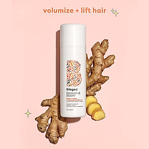 Briogeo Blossom & Bloom Ginseng + Biotin Volumizing Conditioner, Vegan, Phalate & Paraben Free, 8 oz