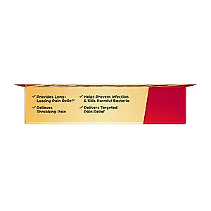 Orajel 4X for Toothache & Gum Pain: Severe Cream Tube 0.33oz- From Oral Pain Relief Brand