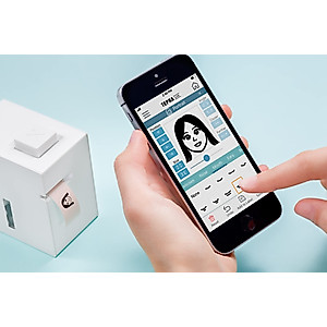 KING JIM TEPRA Lite - Portable Thermal Label Printer from Japan, Easily Operated with a Smartphone