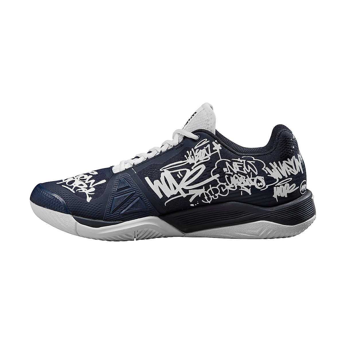 WILSON Rush Pro 4.0 Hope NYC Edition Tennis Shoe Navy/White 7.5 B (M)