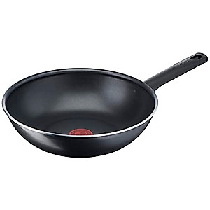 Tefal B56419AZ, Cookware, Wok 28cm, Black/White