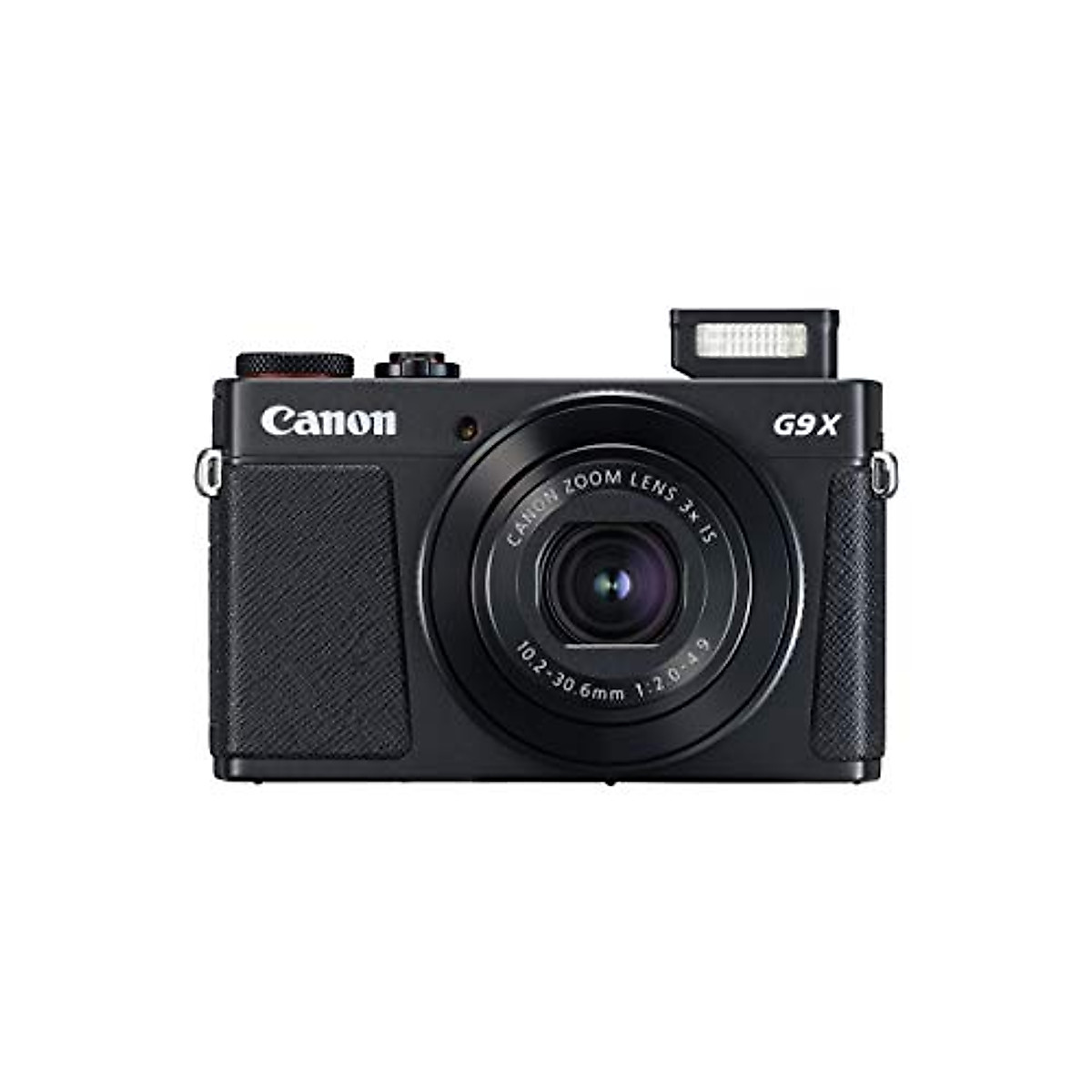 Canon PowerShot G9 X Mark II Compact Digital Camera w/1 Inch Sensor 3inch LCD - Wi-Fi, NFC, Bluetooth Enabled (Black) (Renewed)