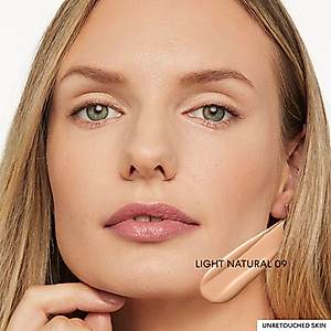 bareMinerals Barepro Performance Wear Liquid Foundation SPF 20, Breathable Makeup for Face, Full Coverage, 24HR Wear, Natural Matte Finish, Vegan (Light Natural 09)