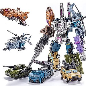 Deformation Bruticus PT-05 Combiner Wars Combaticons 5 in 1 G1 Series KO Action Figure Model Collection Gift Toys