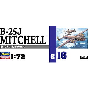 Hasegawa 1:72 Scale North American B-25J Mitchell Model Kit