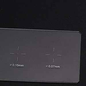 Microscope Slides Reticle Calibration Slide Ruler Microscope Objective Micrometer Calibration Slide Glass Stage Micrometer DIV 0.01mm