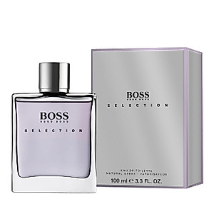 Hugo Boss Selection Eau de Toilette for Men - Notes of Mandarin, Fresh Grapefruit and Cedar Leaf