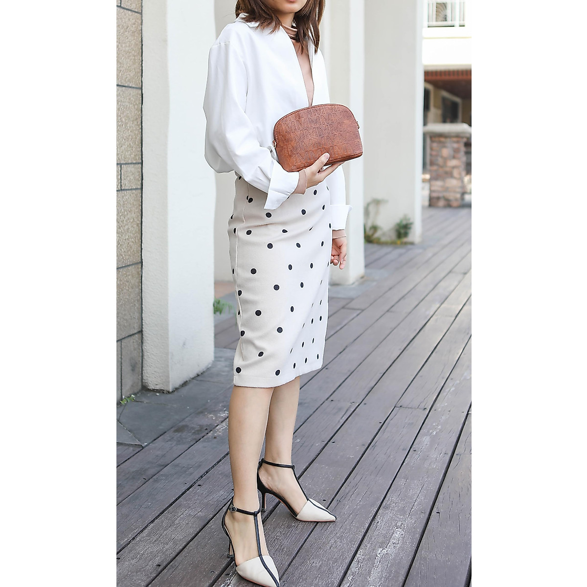 MKF Collection Tote Bag for Women, Shoulder Handbag & Wristlet Pouch Purse Top Handle Vegan Leather 4Pcs Set Pocketbook Edelyn Mustard Yellow by Mia k