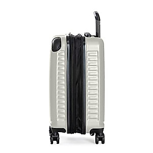 Ben Sherman Sunderland Spinner Travel Upright Luggage, Dover White, 20-Inch Carry On