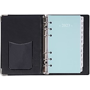 2023 Planner Refills Portable Size 3 - Monthly and Weekly with 6-Ring Binder, Compact/Personal Size