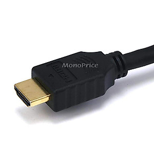 Monoprice HDMI to DVI-D Dual Link M1-D (P&D) Cable - 28AWG, 6 Feetm Black