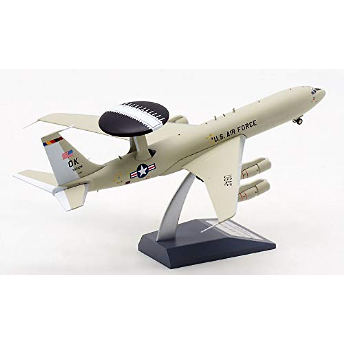 Inflight USA Air Force E-3B Sentry B707-300 552ACW AWACS 1/200 diecast Plane Model Aircraft