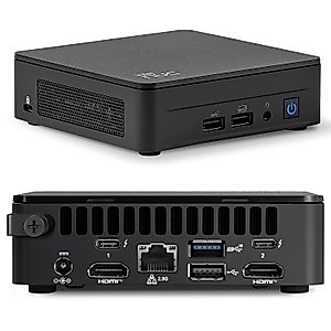 Intel NUC 13 Arena Canyon Newest 13th Gen Mini PC NUC13ANKi7 32GB DDR4 RAM,2TB PCIe SSD Mini Desktop Computer/HTPC Core i7-1360P,12 Cores, 16 Threads,WiFi 6, Bluetooth 5.3,Windows 11 Pro